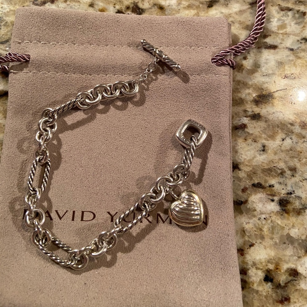 Authentic David Yurman Cable Classic Bracelet - Gem